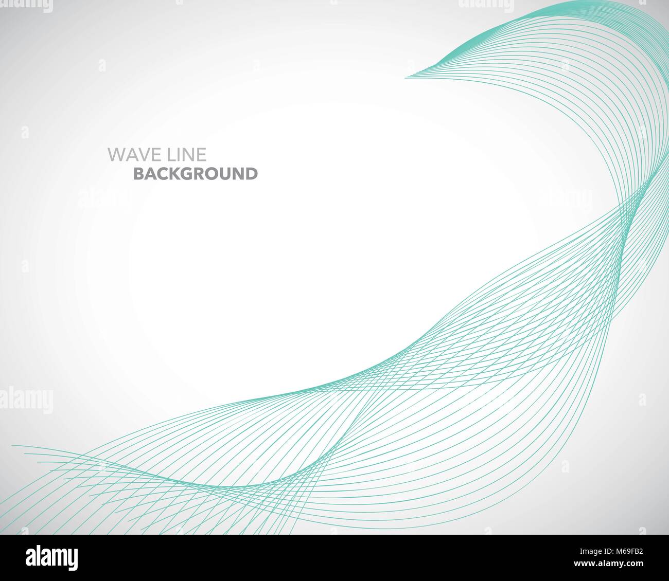Elegant abstract vector wave line futuristic style background template ...