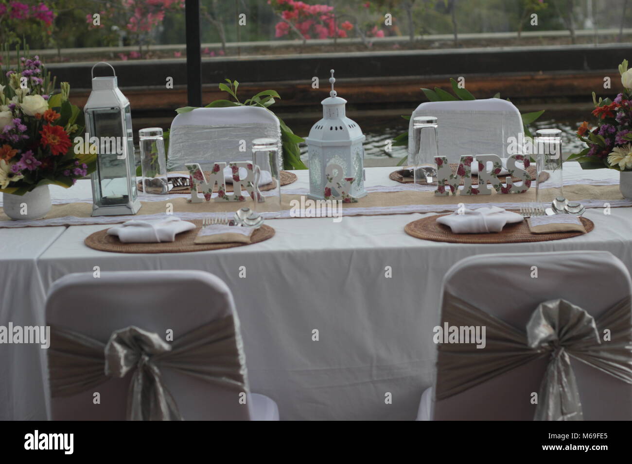 candle light dinner Stock Photo - Alamy