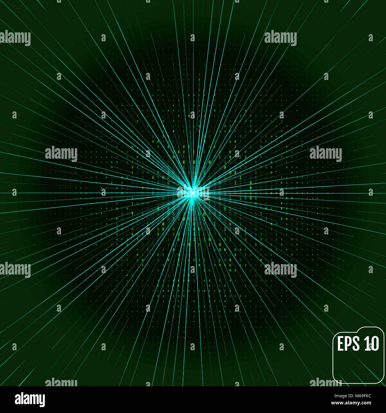 Electronic matrix sign Stock Vector Images - Alamy