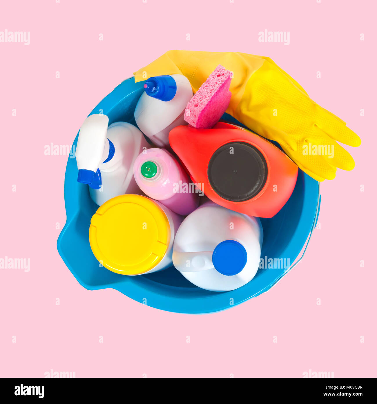 Pink stuff cleaning hi-res stock photography and images - Alamy