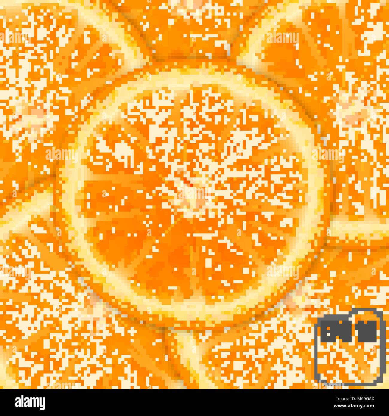 Healthy food, background. Realistic Oranges. Orange. Vector Stock ...