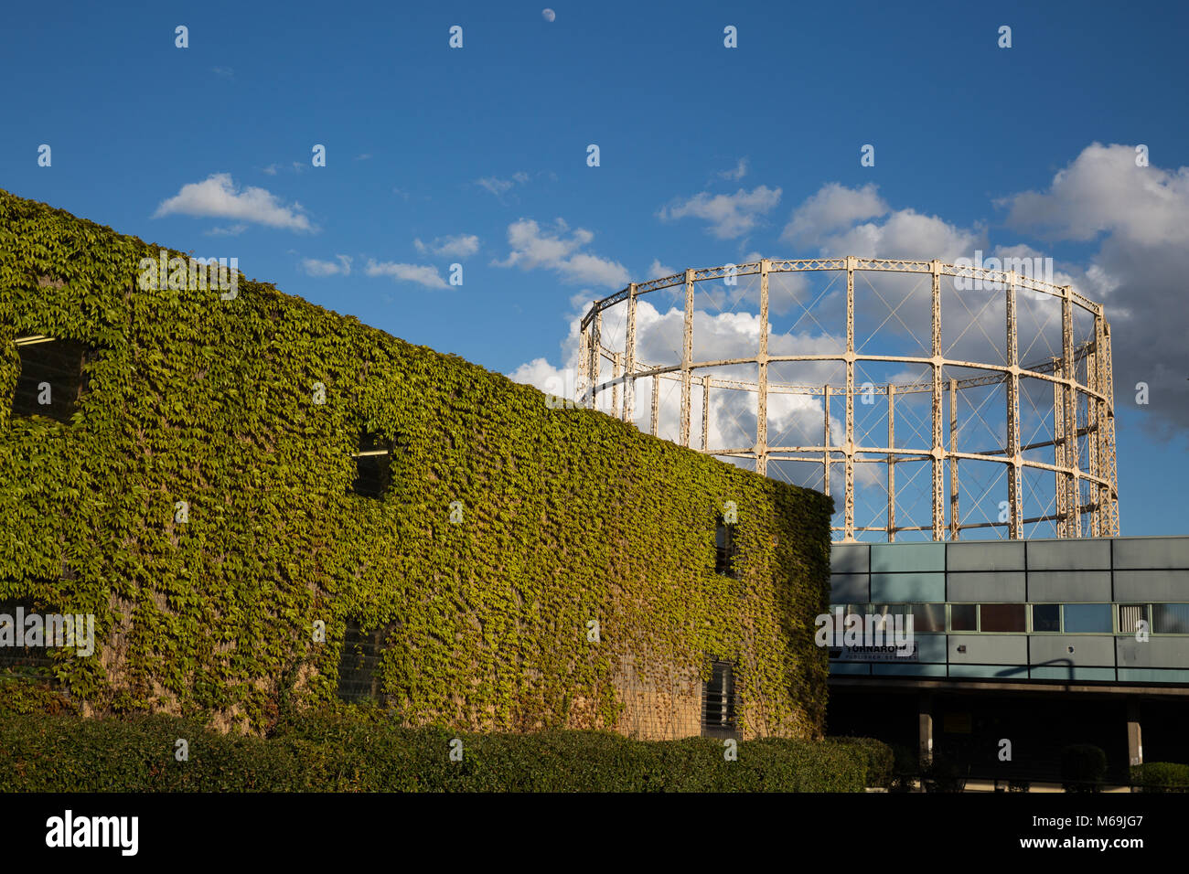 Gasometers, Hornsey Gas Holders, Wood Green London, Decomissioned Stock ...