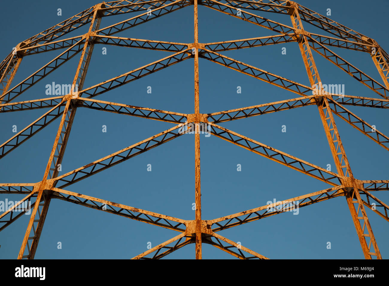 Gasometers, Hornsey Gas Holders, Wood Green London, Decomissioned Stock ...