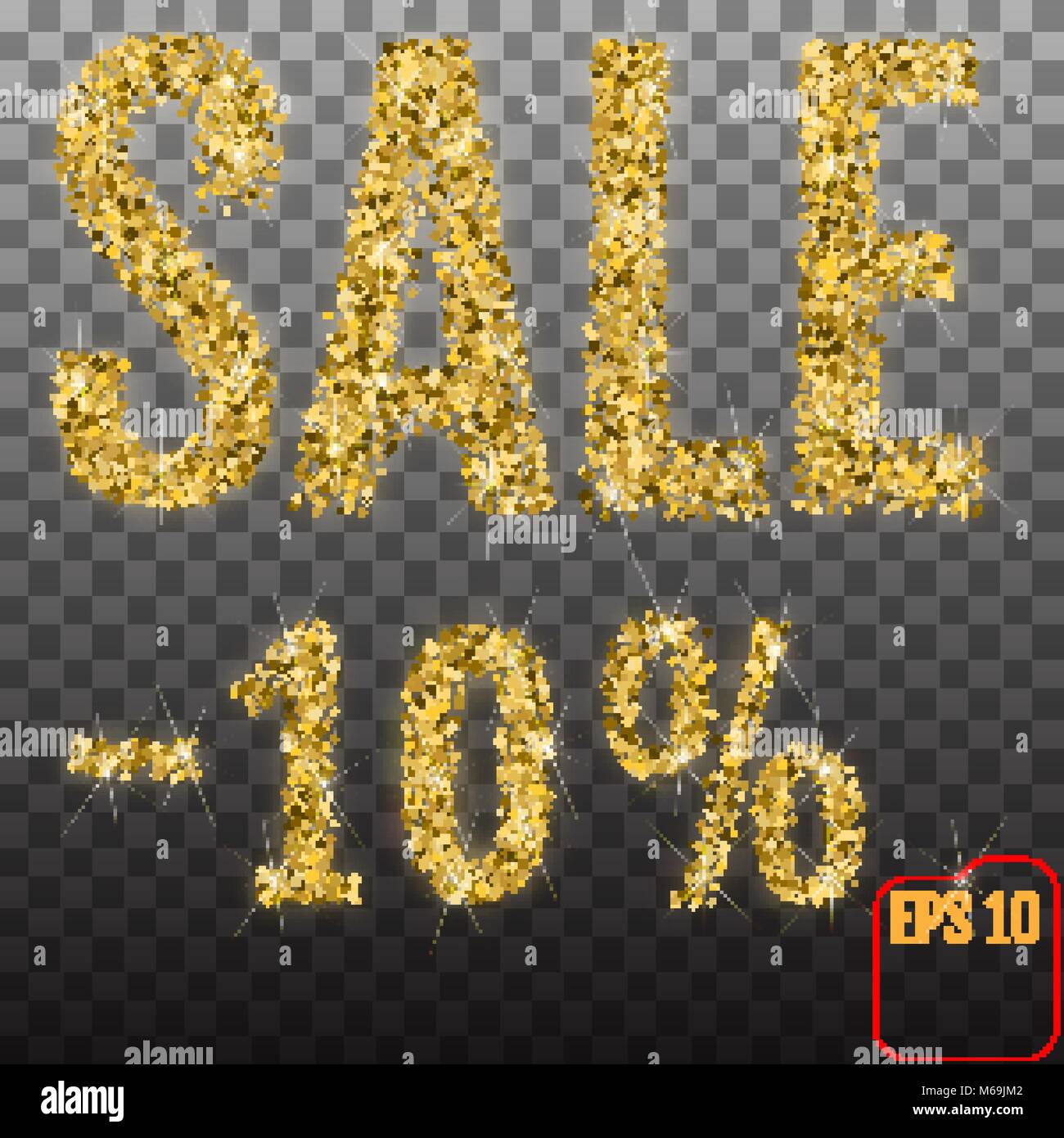 10 percent discount icon yellow hi-res stock photography and images - Alamy