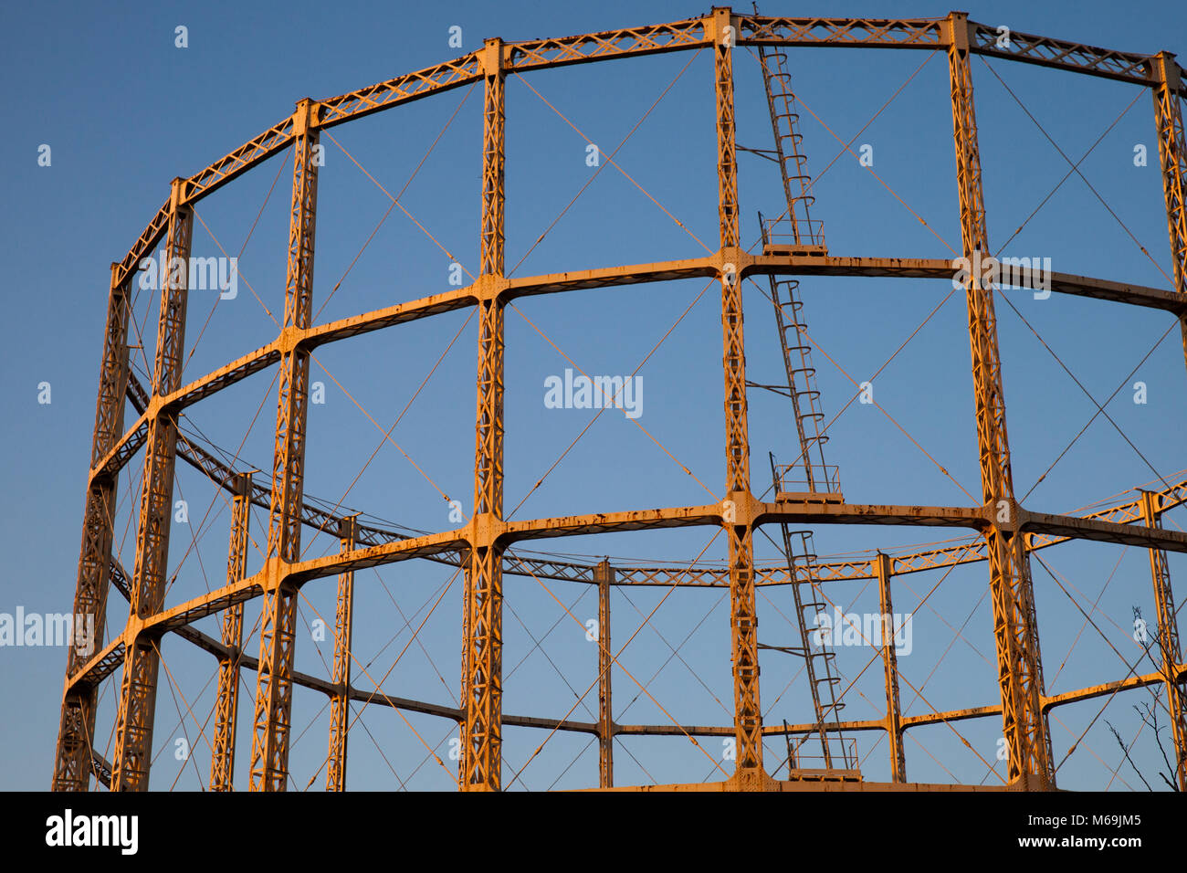 Gasometers, Hornsey Gas Holders, Wood Green London, Decomissioned Stock ...