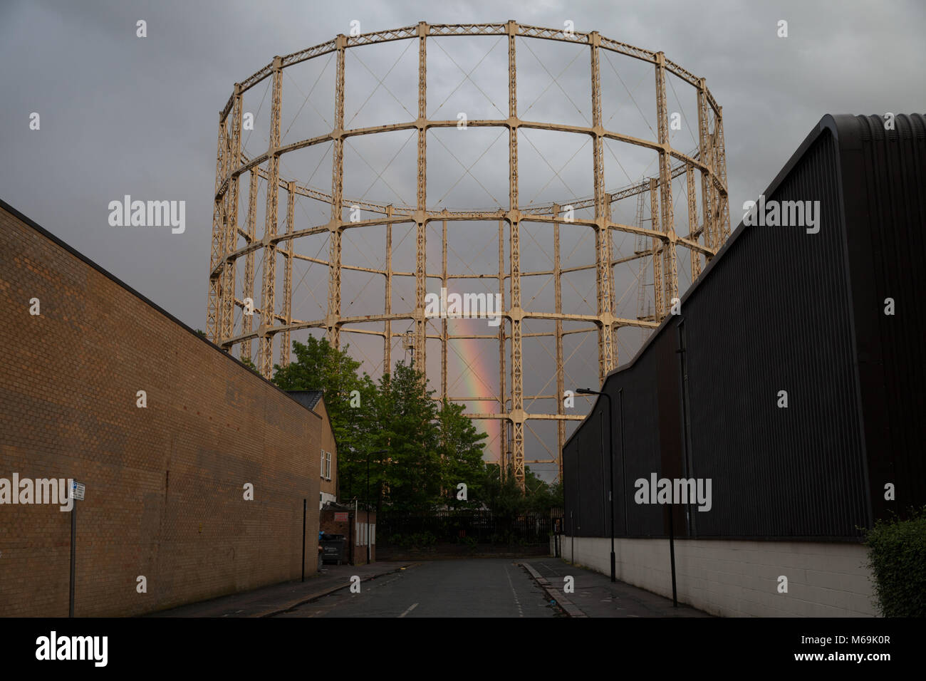 Gasometers, Hornsey Gas Holders, Wood Green London, Decomissioned Stock ...