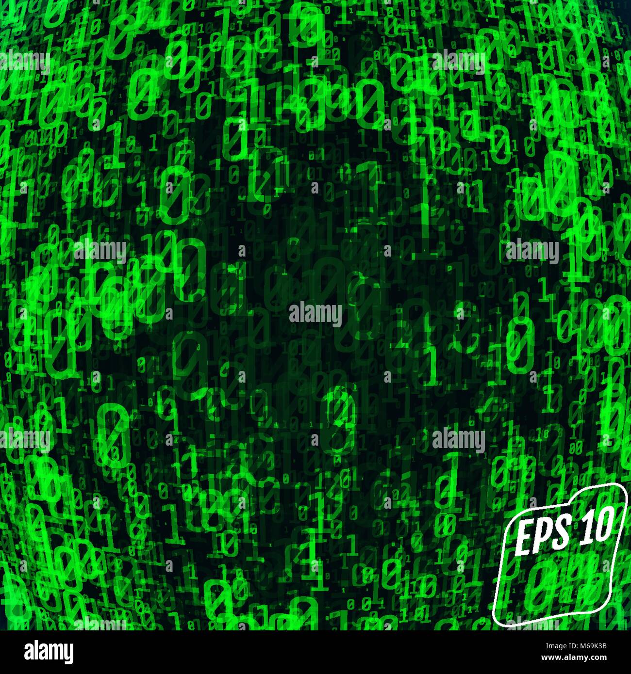 Abstract numbers computer coding Stock Vector Images - Alamy