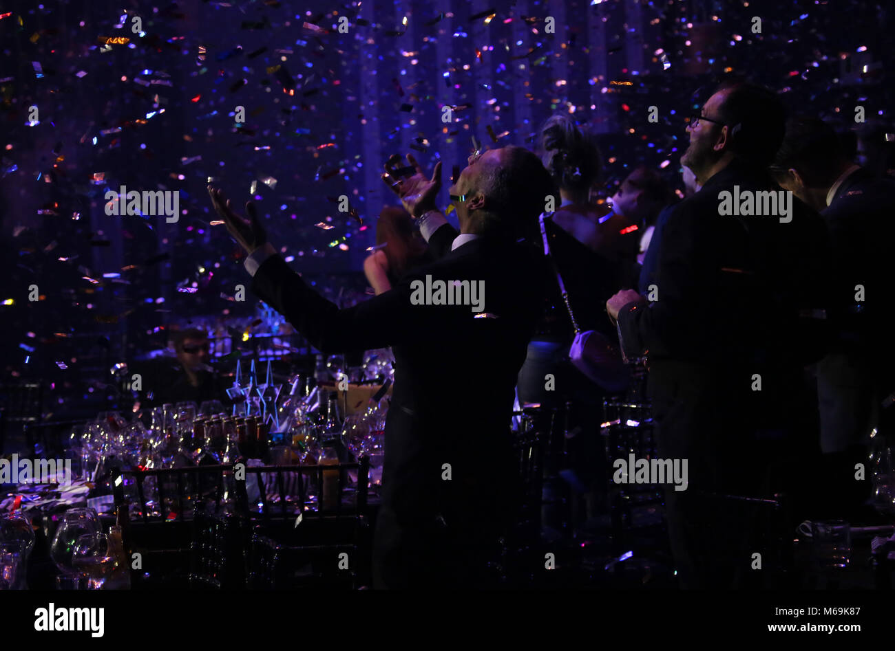 David Guetta performs at The Global Awards, a brand new awards show ...