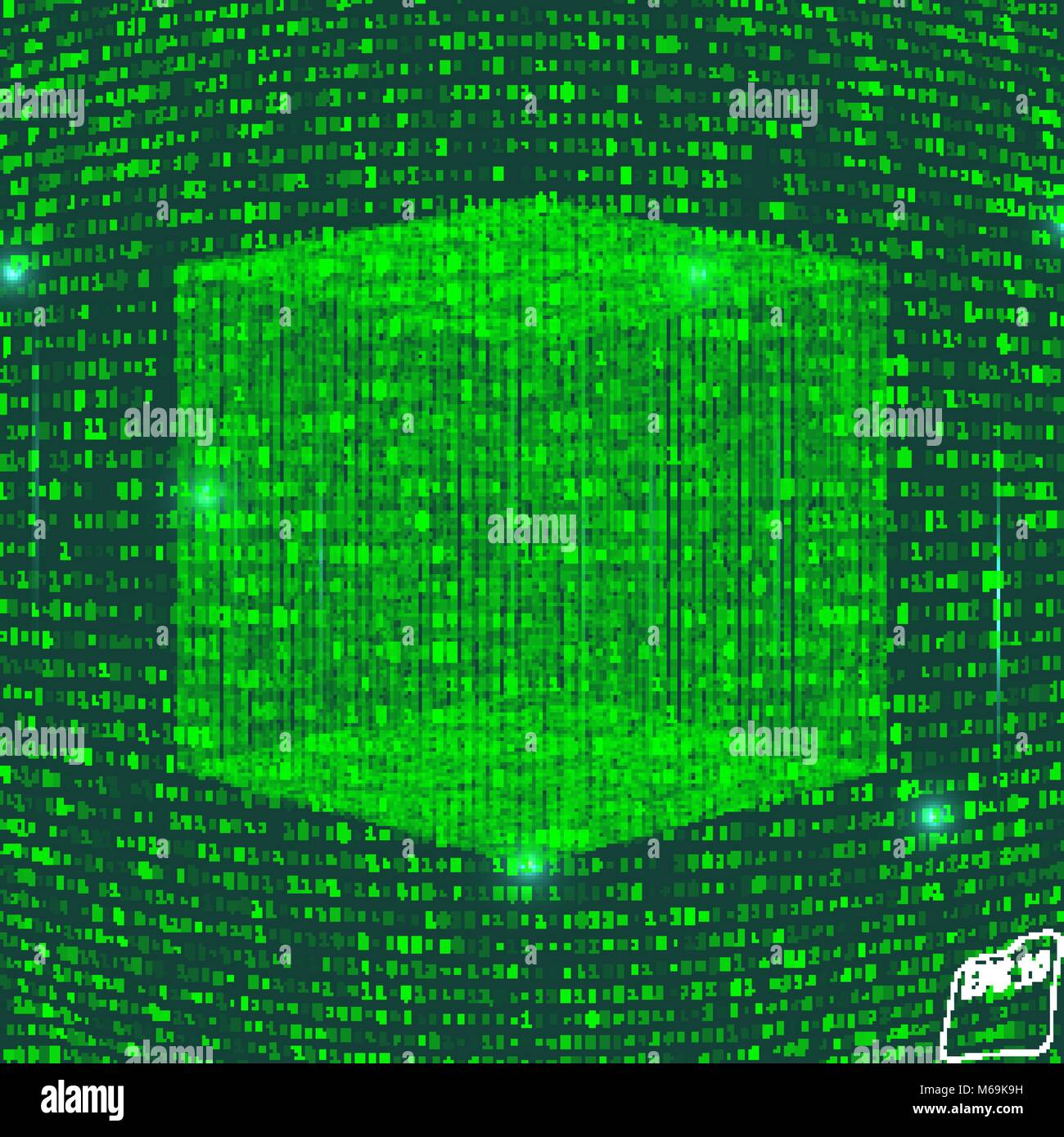 Binary Code Matrix Cube