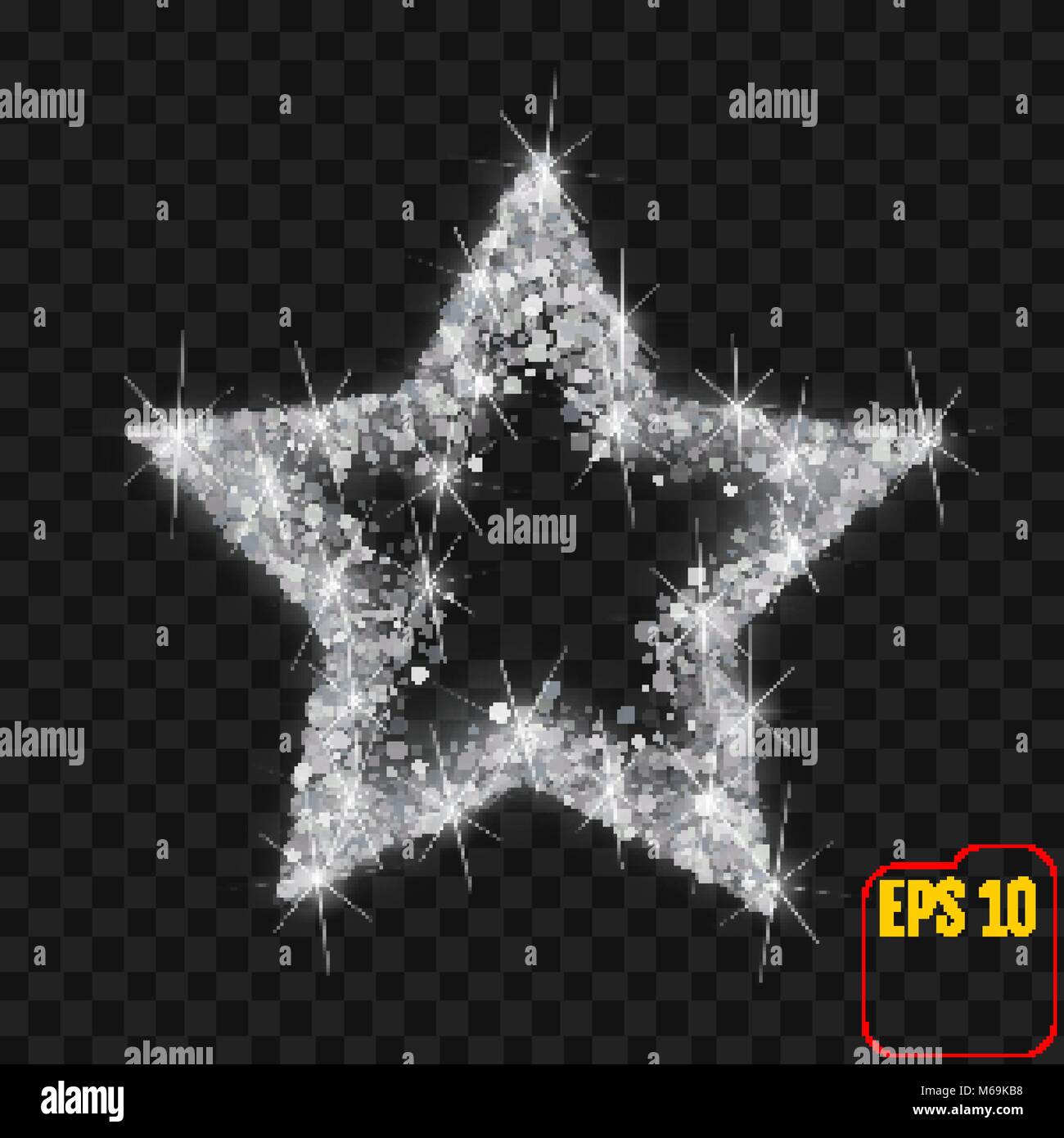 Silver star military Stock Vector Images - Alamy