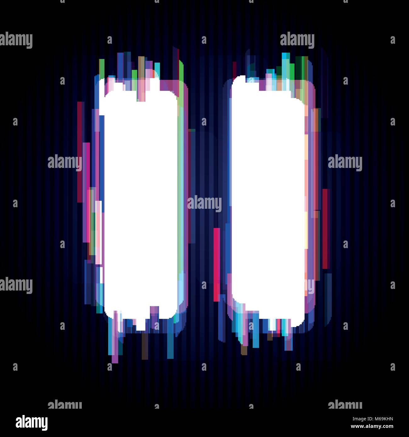 Old pause Stock Vector Images - Alamy