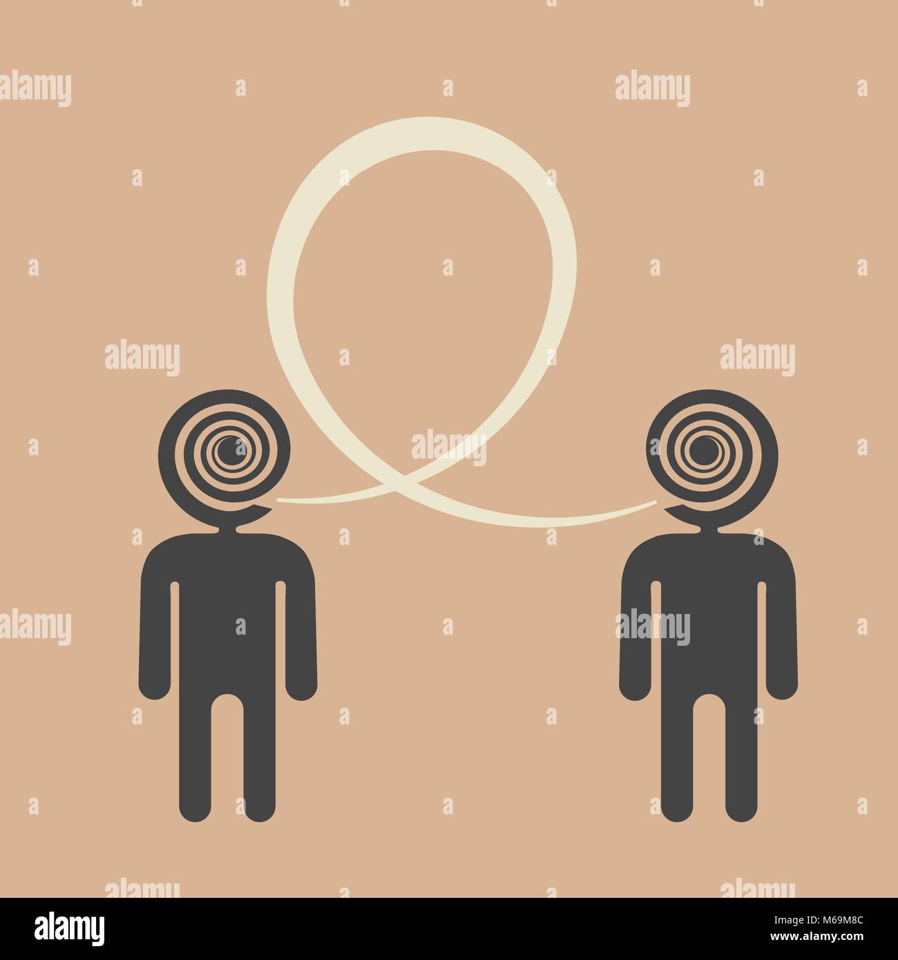 Discussion speaking Stock Vector Images - Alamy