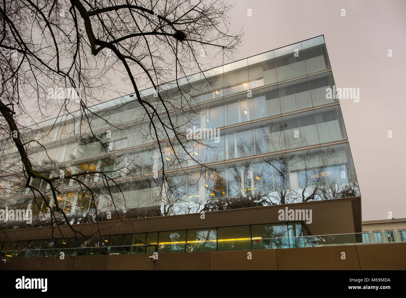 World Trade Organization headquarters building. Genève Suisse. Geneva ...