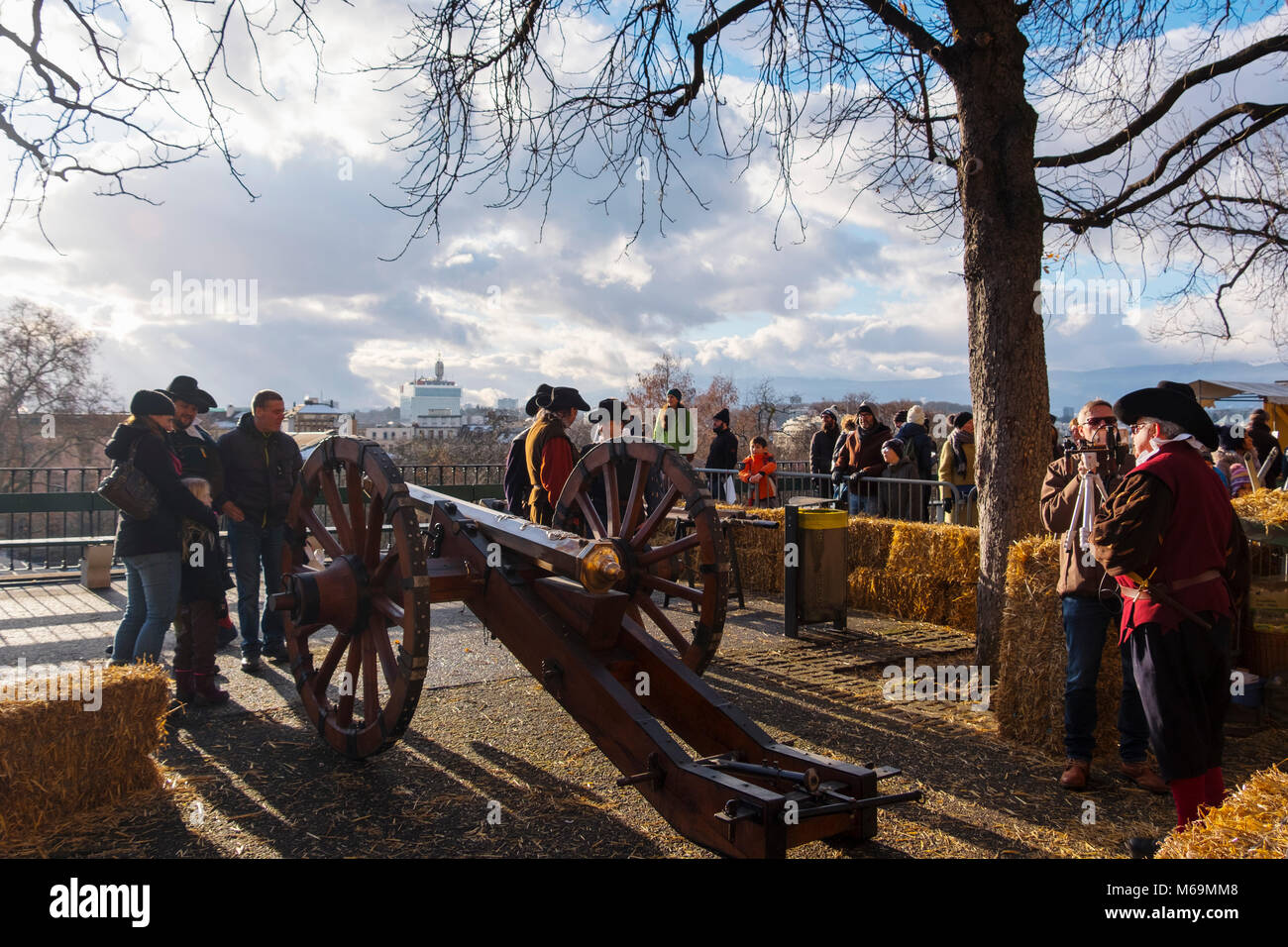 Fête de l'Escalade. Traditional festival Escalade ceremony. December ...