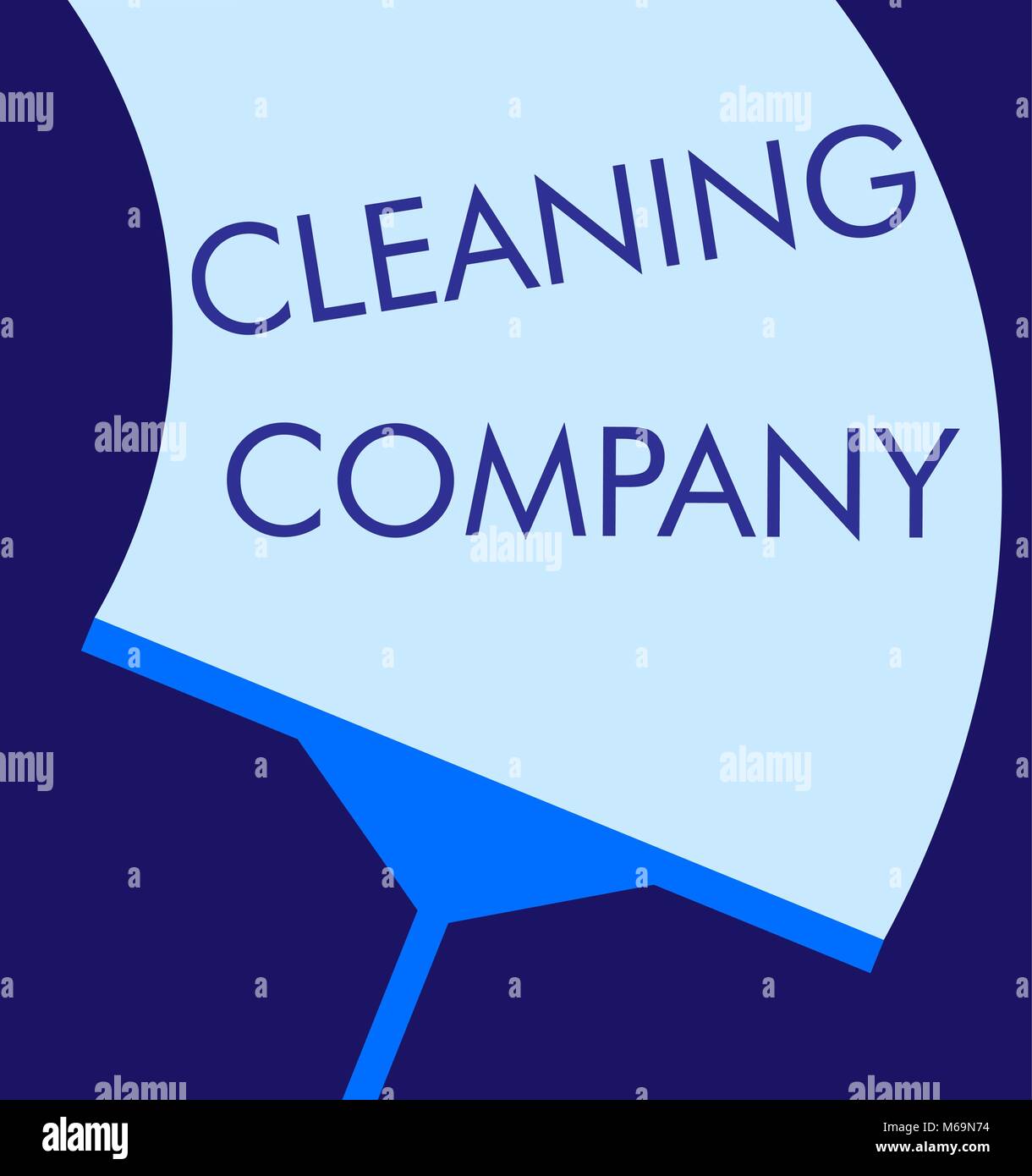 clean area with text cleaning company creative logo Stock Vector Image ...