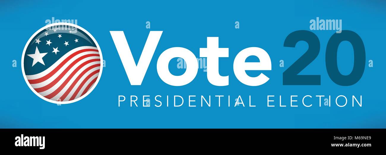 Election header banner w/ Vote Stock Vector Image & Art - Alamy