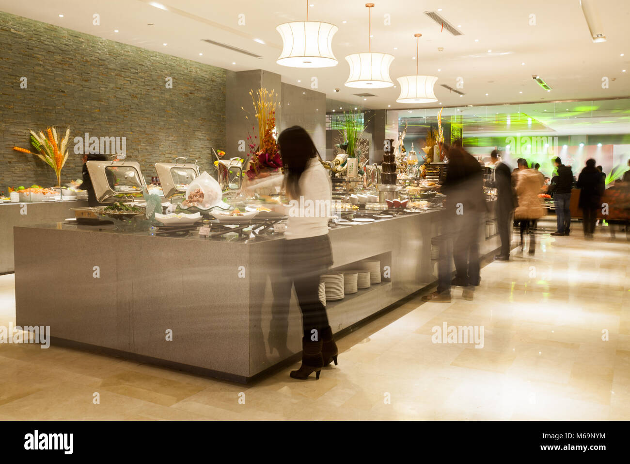 Buffet restaurant, the hotel restaurant Stock Photo - Alamy