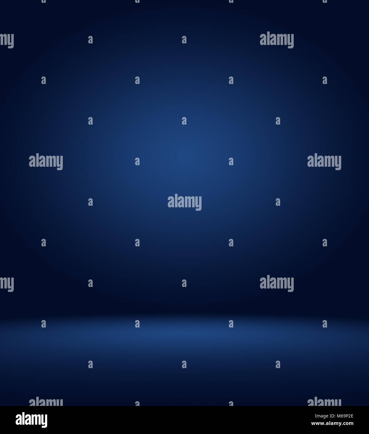 Abstract Smooth Dark blue with Black vignette Studio well use as Stock ...