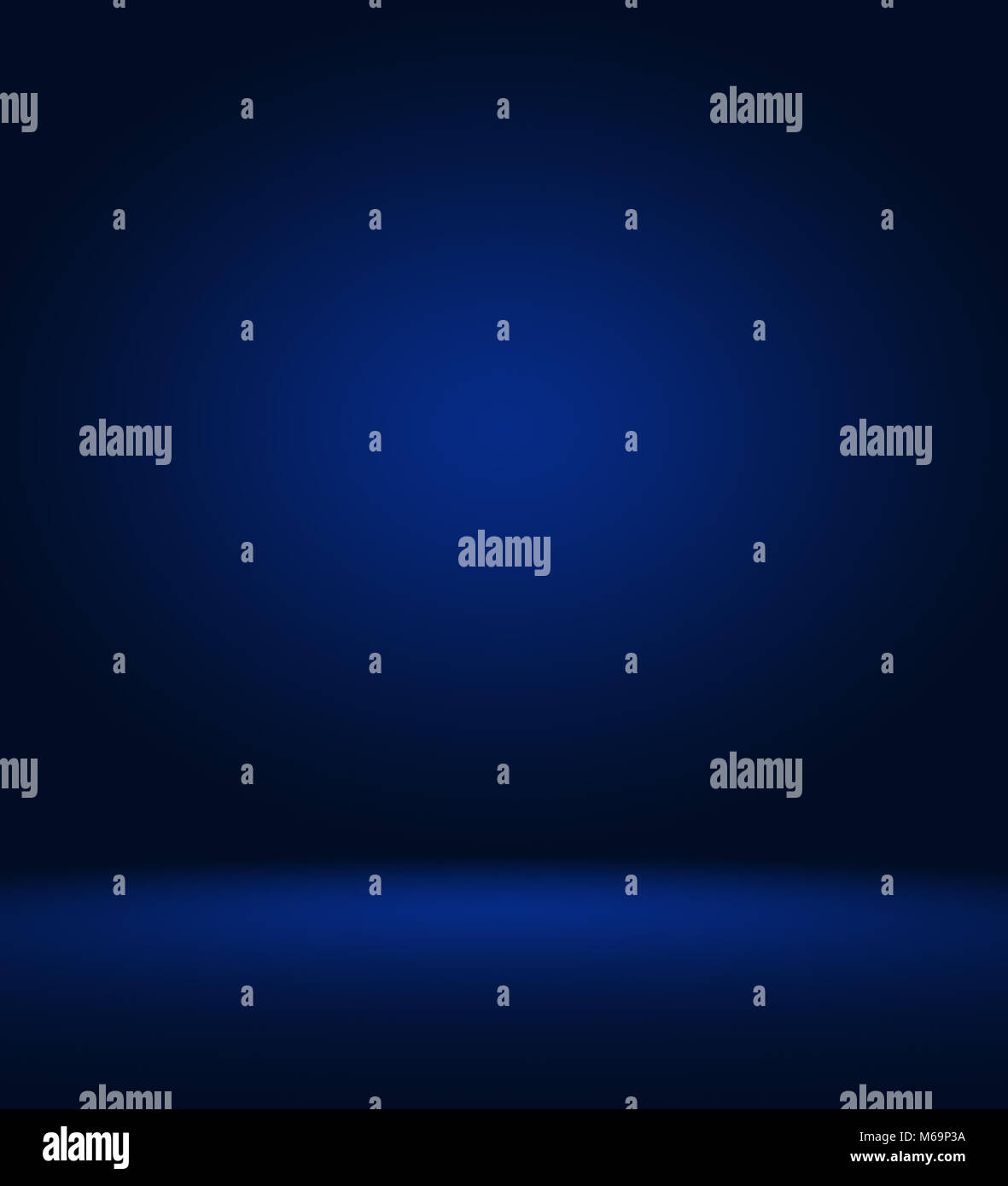 Abstract Smooth Dark blue with Black vignette Studio well use as Stock ...