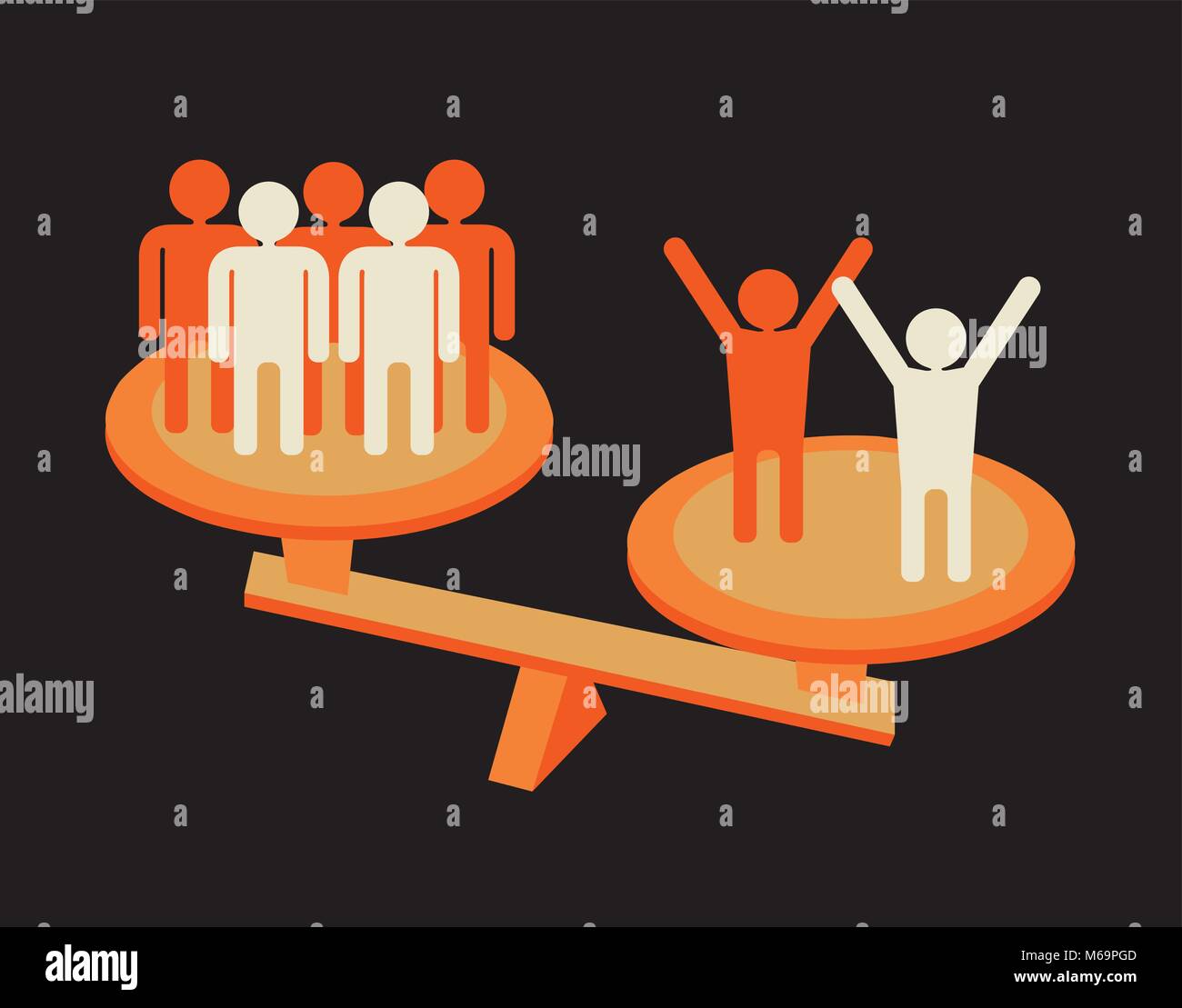 scales measuring team work success Stock Vector Image & Art - Alamy