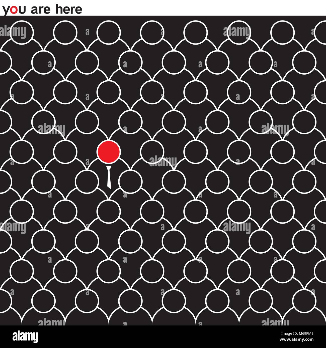 individual position in a social network, organization, or uniform ...