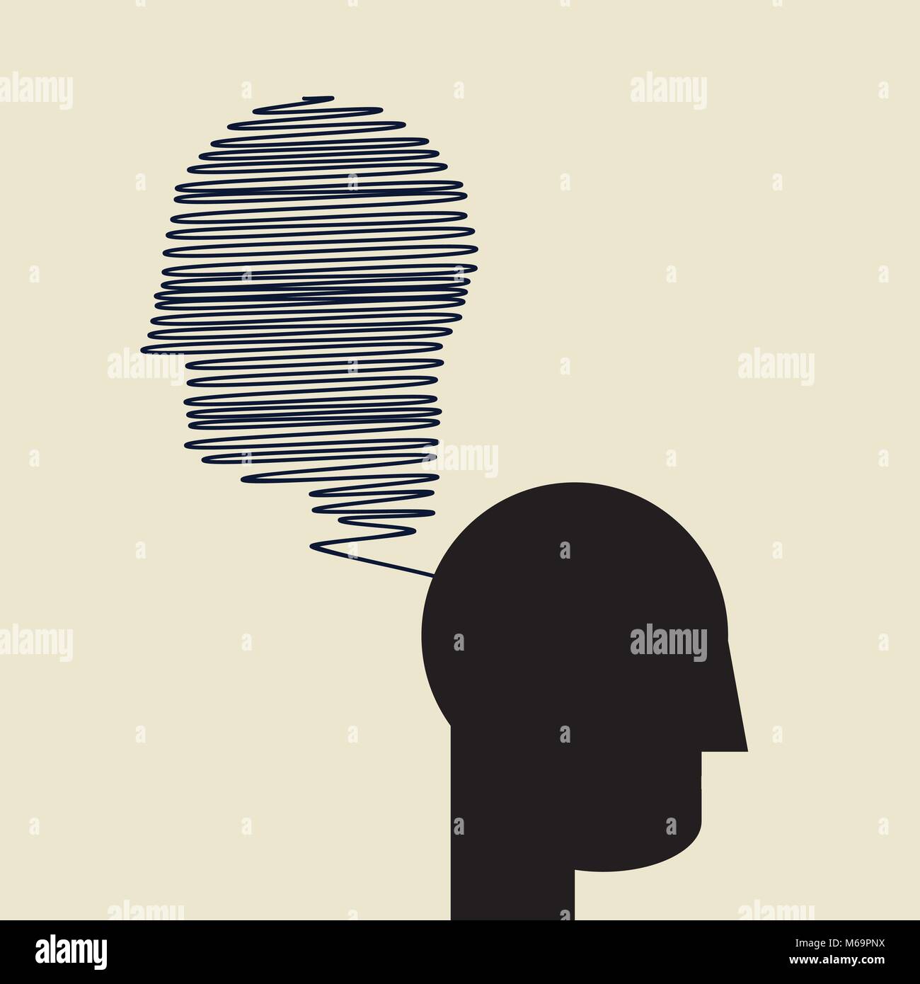 Unconscious self Stock Vector Images - Alamy