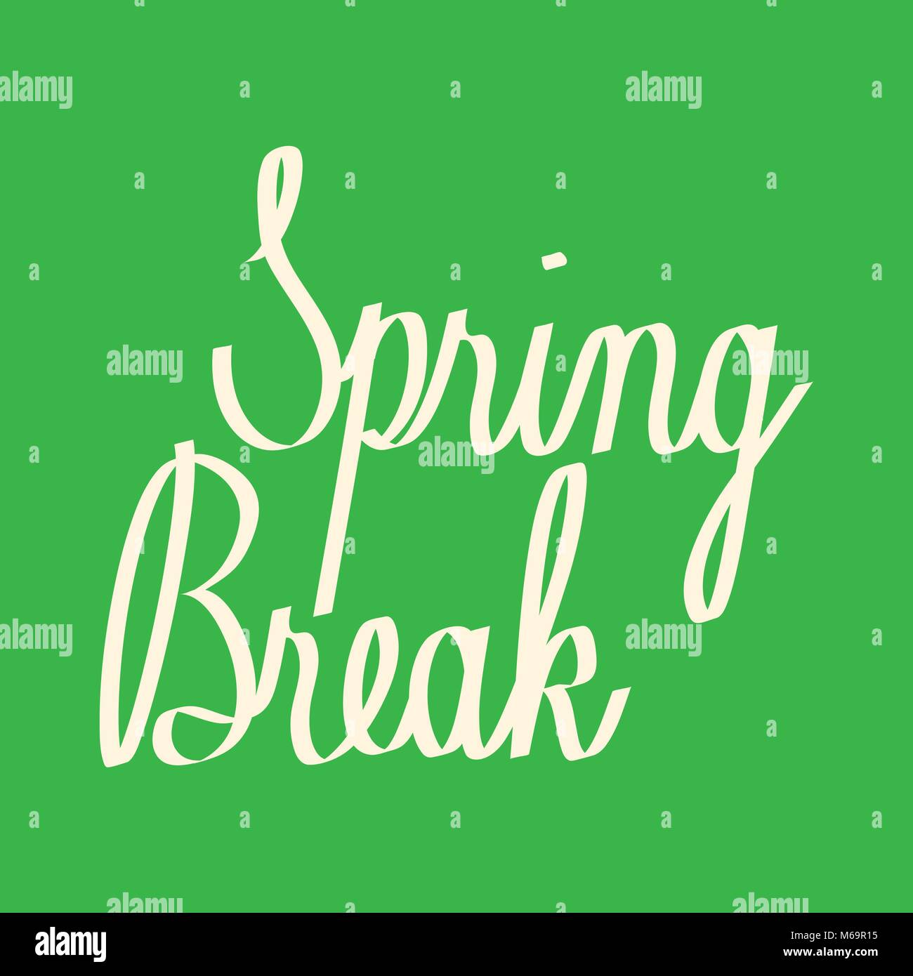 Spring break Stock Vector Images - Alamy