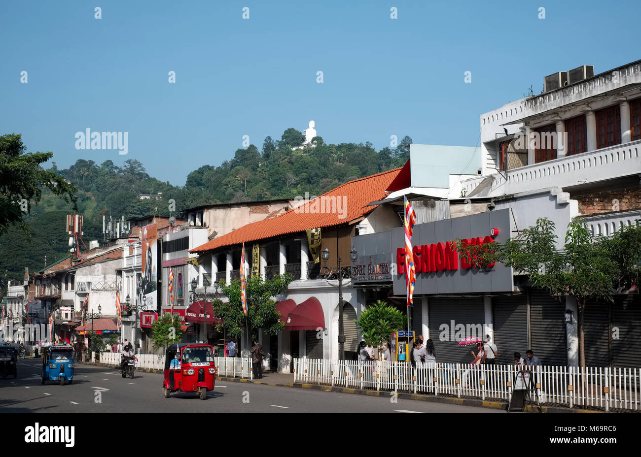 General view of the city of Kandy in Sri Lanka Stock Photo - Alamy