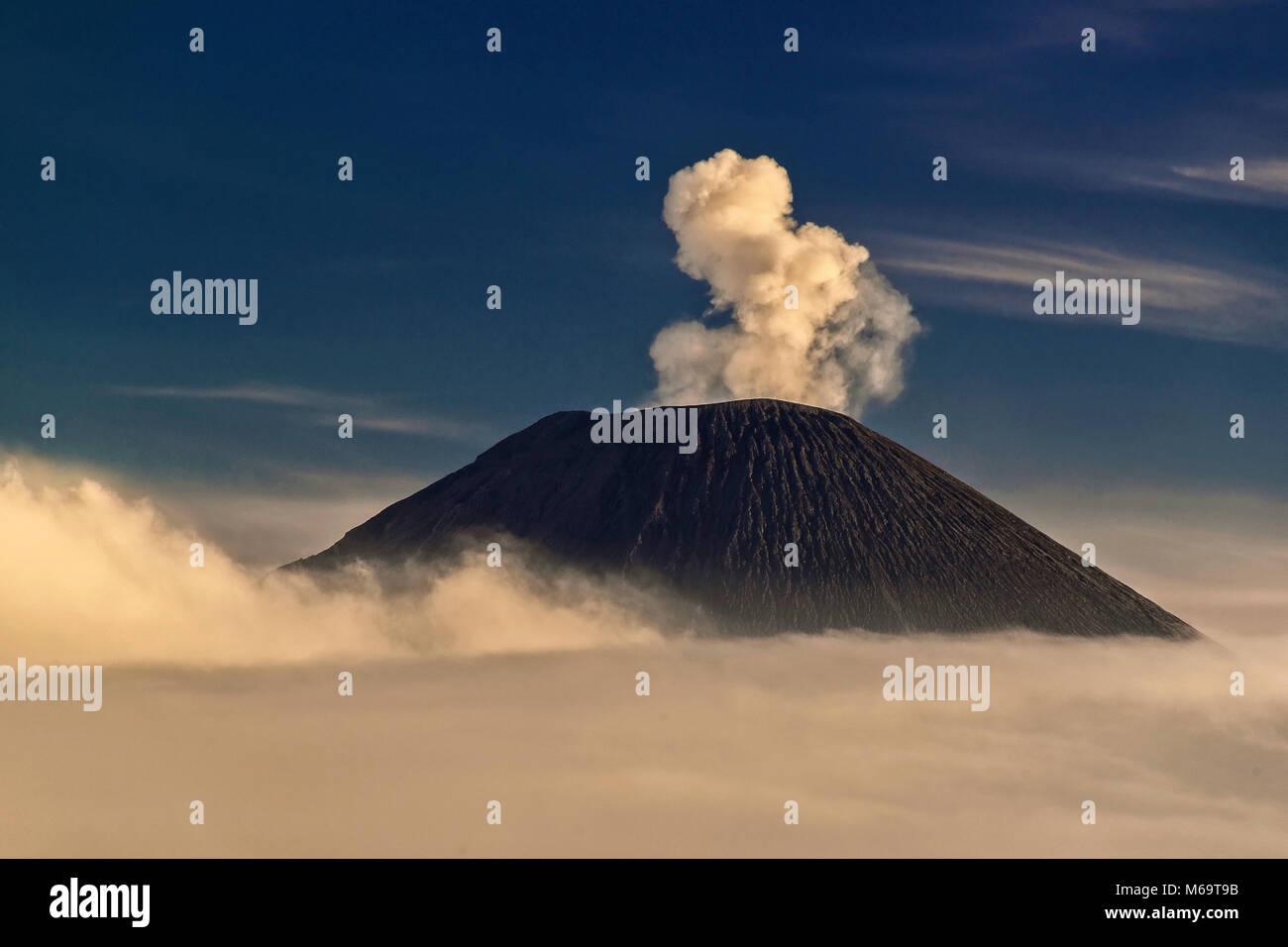 Semeru volcano aerial hi-res stock photography and images - Alamy