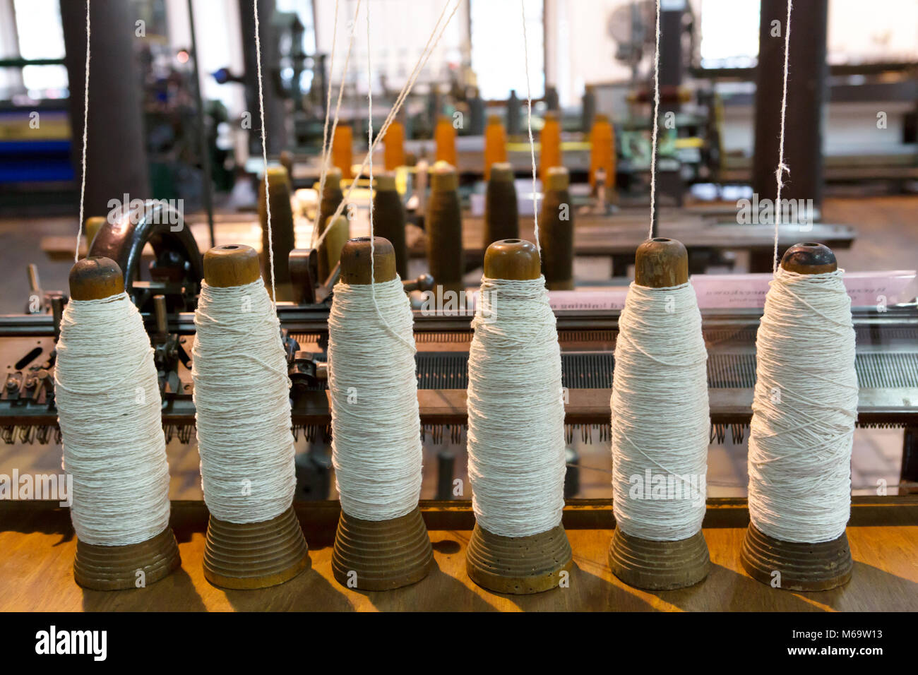 With his spinning machine High Resolution Stock Photography and Images ...