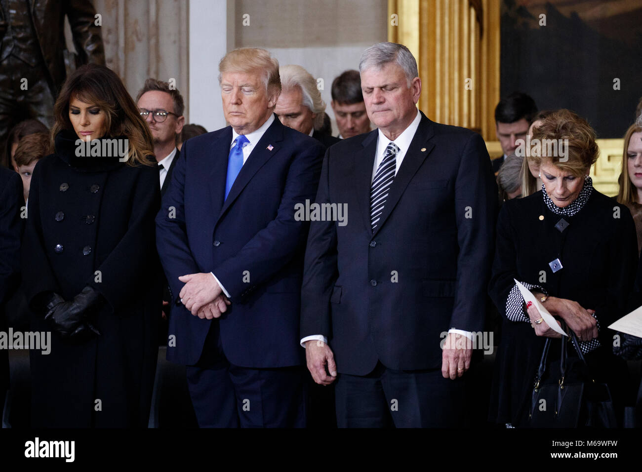 Franklin graham and trump hi-res stock photography and images - Alamy