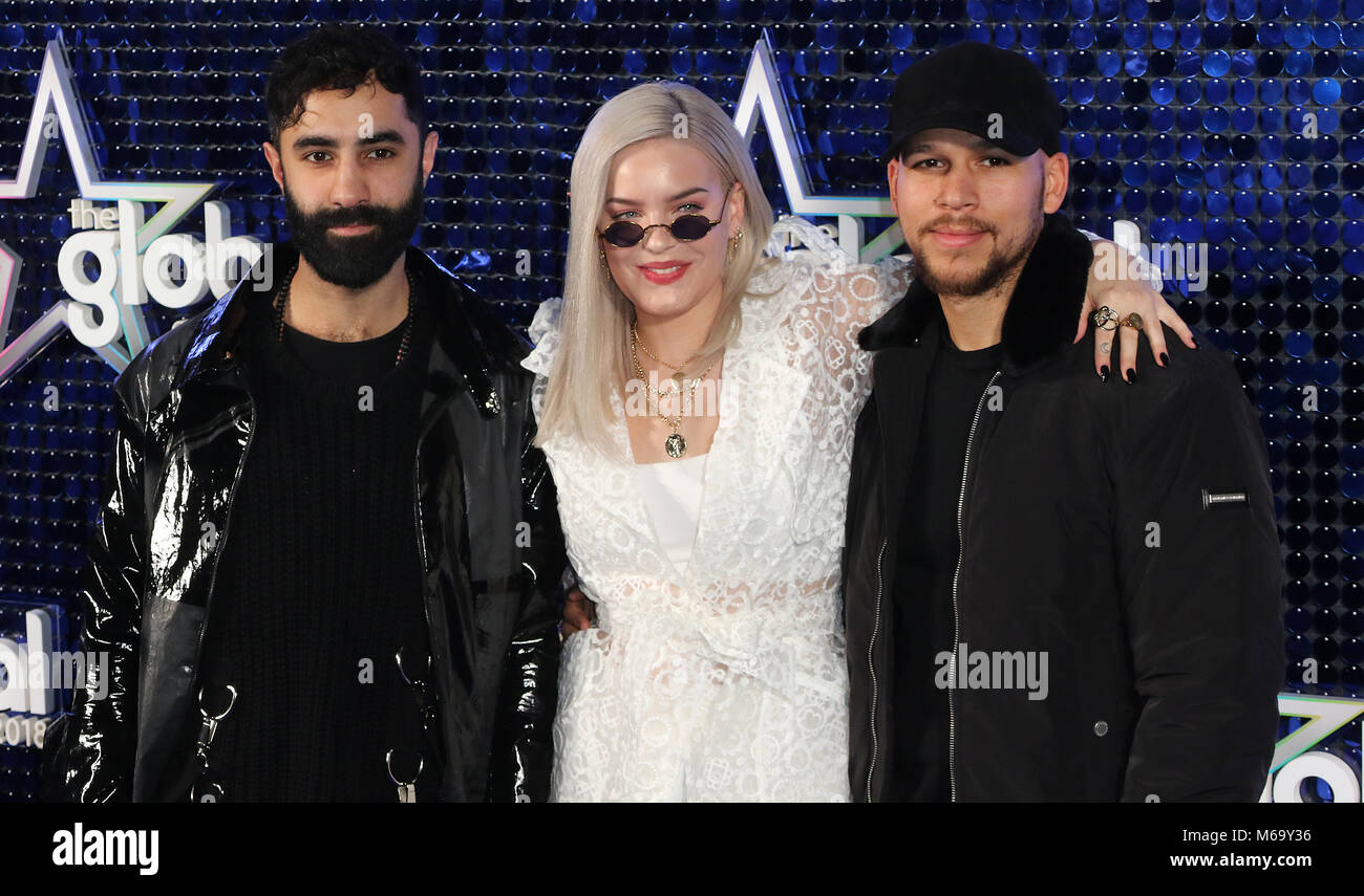 London, UK. 1st March, 2018. Amir Amor, Anne-Marie, Kesi Dryden attends ...