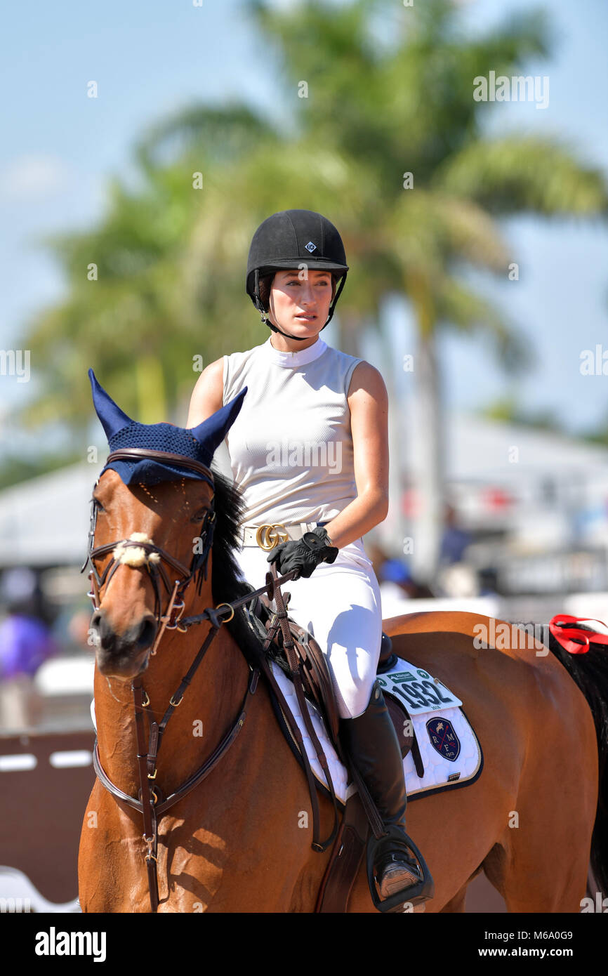 West Plam Beach, FL, USA. 01st Mar, 2018. Jessica Rae Springsteen an ...