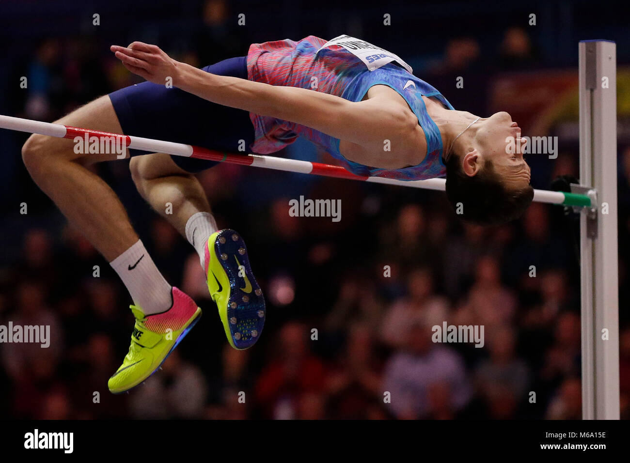 London, UK. 1st Mar, 2018. Authorized Neutral Athlete Danil Lysenko ...