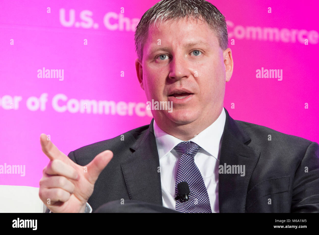 Washington, USA. 1st Mar, 2018. John Peter Rodgerson, Chief Executive ...