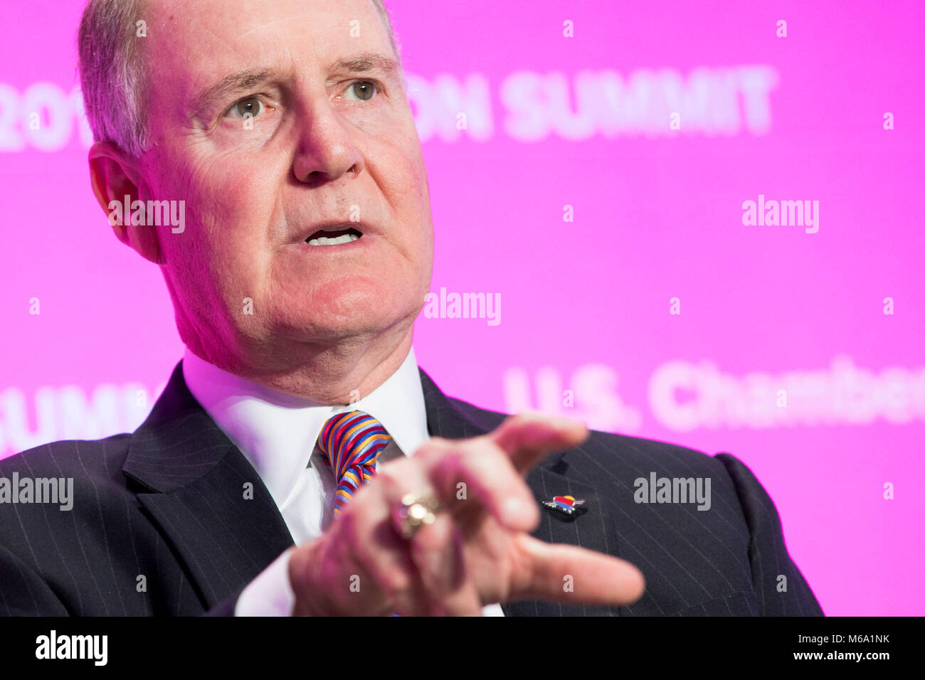 Washington, USA. 1st Mar, 2018. Gary C. Kelly, Chairman of the Board ...