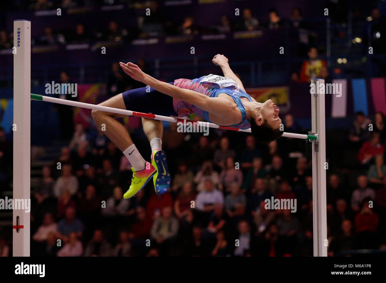 London, UK. 1st Mar, 2018. Authorized Neutral Athlete Danil Lysenko ...