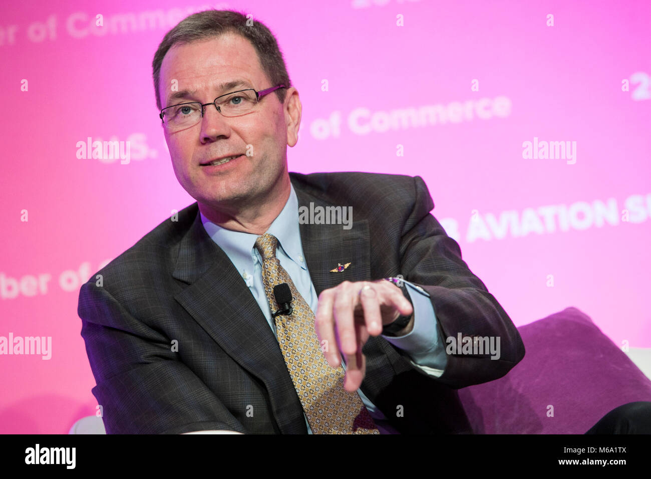 Washington, USA. 1st Mar, 2018. Brad Tilden, Chairman and Chief ...