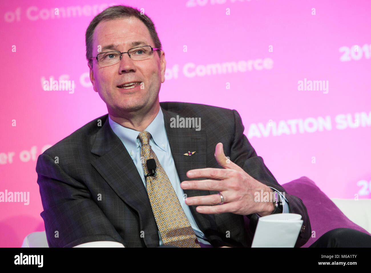 Washington, USA. 1st Mar, 2018. Brad Tilden, Chairman and Chief ...