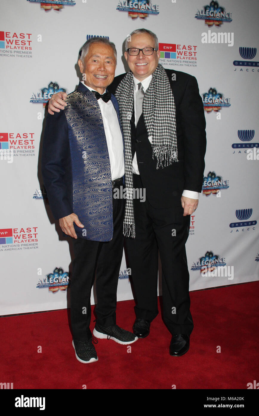 Los Angeles, California, USA. 1st March, 2018. George Takei, Brad Takei ...