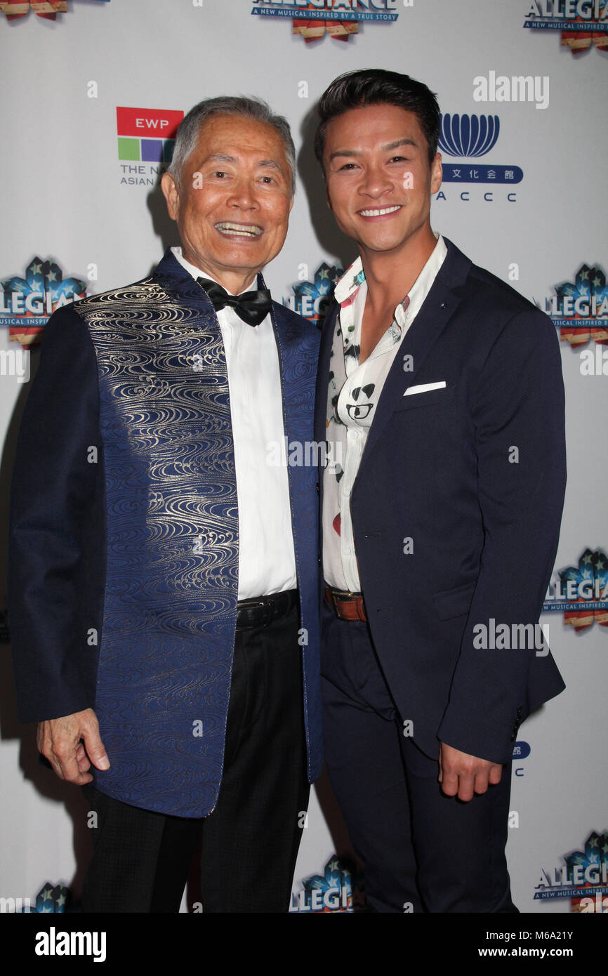 Los Angeles, California, USA. 1st March, 2018. George Takei, Ethan Le ...