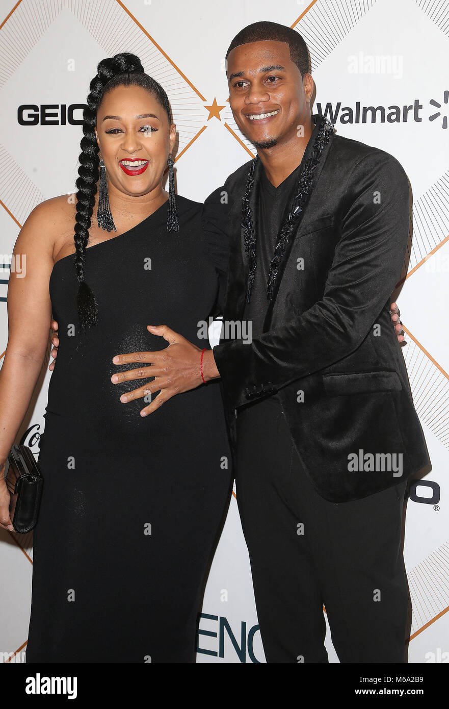 01 March 2018 - Beverly Hills, California - Tia Mowry-Hardrict, Cory ...
