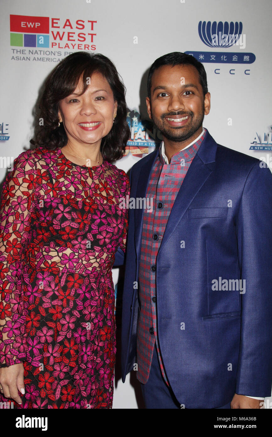 Rose Chan, Snehal Desai 02/28/2018 The Los Angeles premiere of the ...