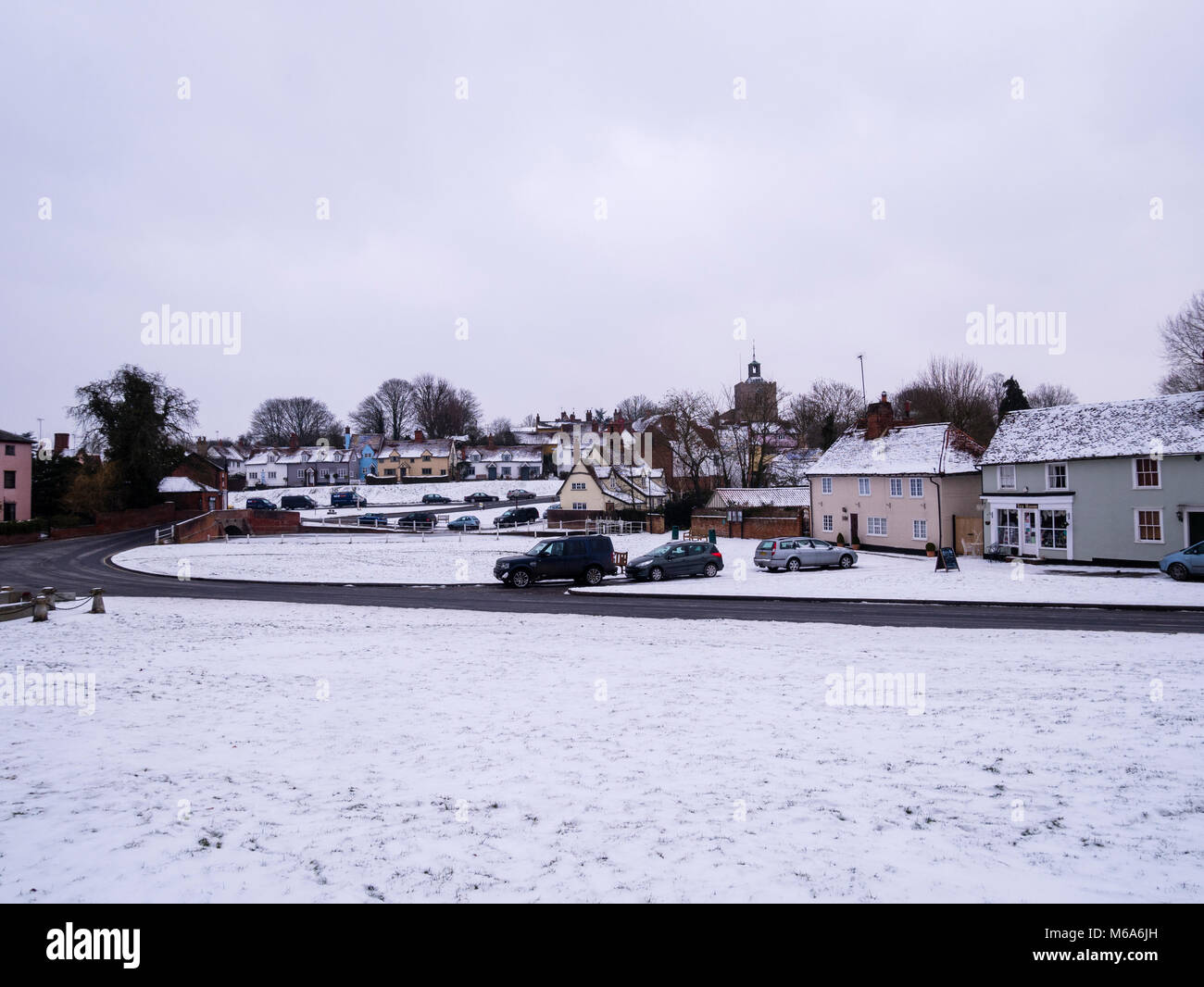 Finchingfield, Braintree. 2nd Mar, 2018 . UK Weather: Low overnight ...