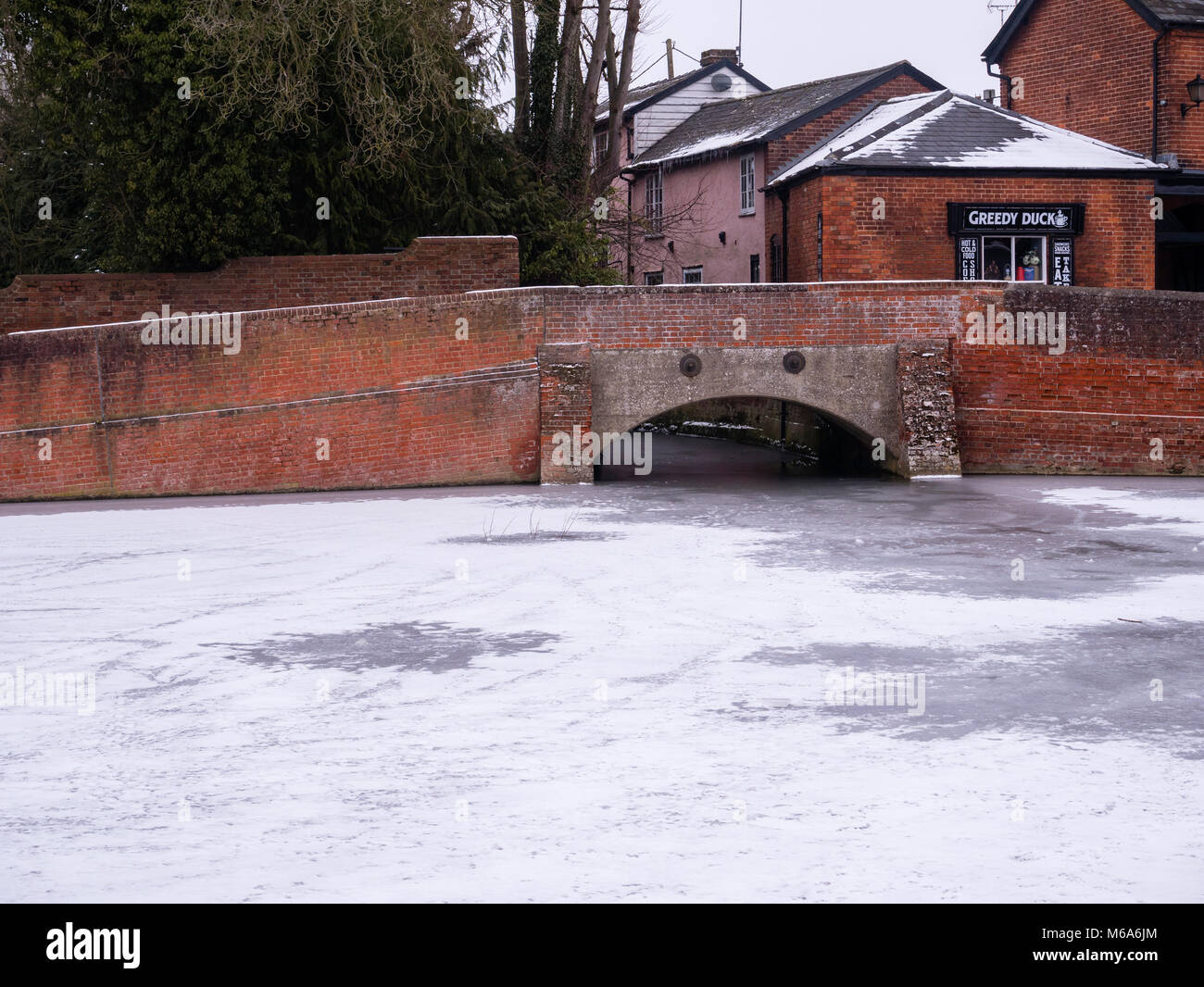 Finchingfield, Braintree. 2nd Mar, 2018 . UK Weather: Low overnight ...