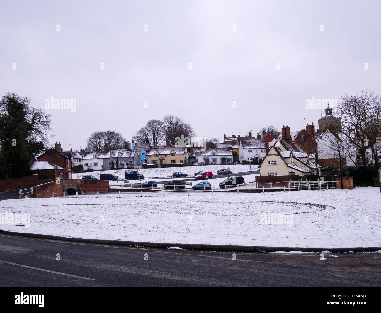 Finchingfield, Braintree. 2nd Mar, 2018 . UK Weather: Low overnight ...