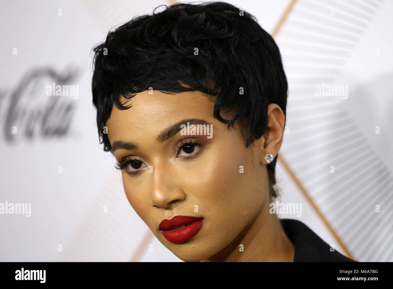 BEVERLY HILLS, CA - MARCH 1: Symphani Soto, at the 11th Annual Essence ...