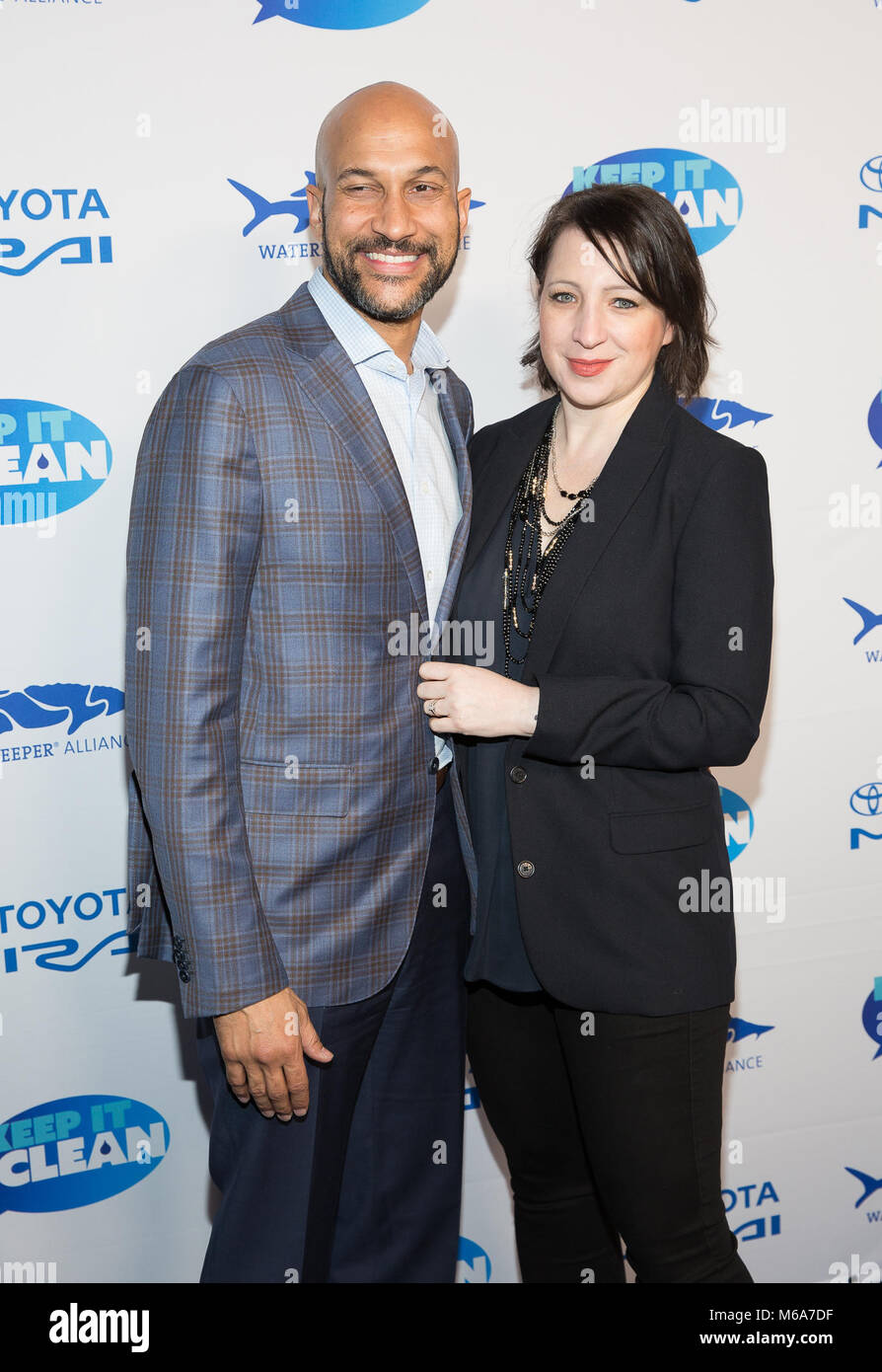 Hollywood, Ca. 1st Mar, 2018. Keegan-Michael Key and Elisa Pugliese at ...