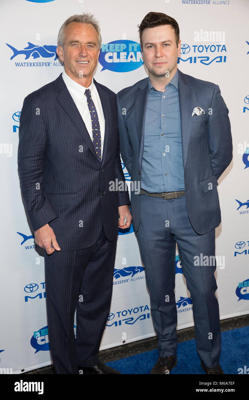 Hollywood, Ca. 1st Mar, 2018. Robert F. Kennedy Jr. and Taran Killam at ...