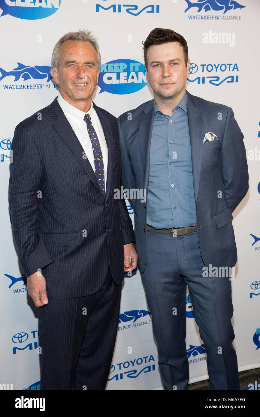 Hollywood, Ca. 1st Mar, 2018. Robert F. Kennedy Jr. and Taran Killam at ...